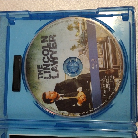 Other | The Lincoln Lawyer Bluray | Poshmark